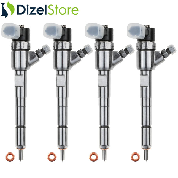 4X 0445110083 Bosch Enjektör Lancia Opel Fiat Doblo Panda 1.3 JTD 5518 ...