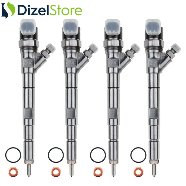 4X 0445110186 Bosch Enjektör Hyundai Kia Sorento 2.5 CRDi 33800-4A100 ...