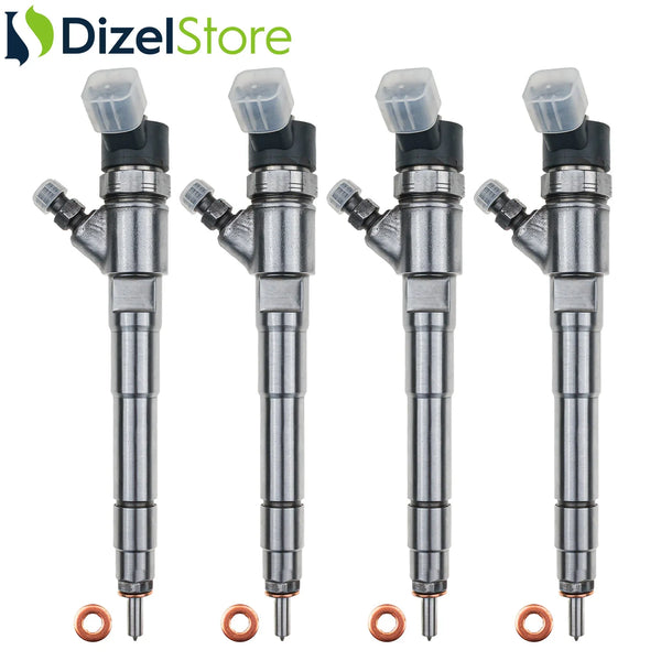 4X 0445110418 Bosch Enjektör Fiat Ducato 2.3 D Iveco Daily 504389548 ...